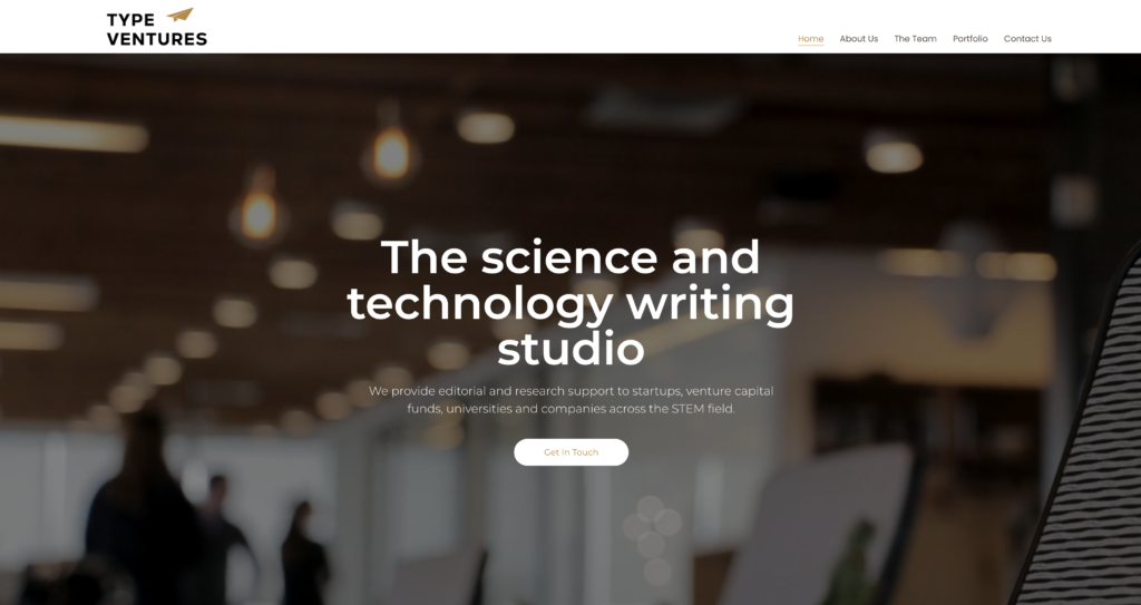 Thank You - Type Ventures